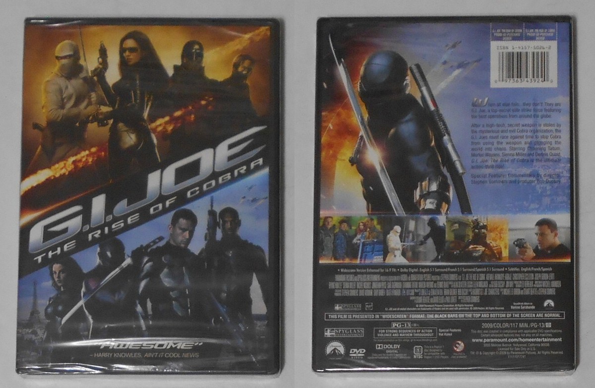 Gi Joe Rise Of Cobra Dvd Cover