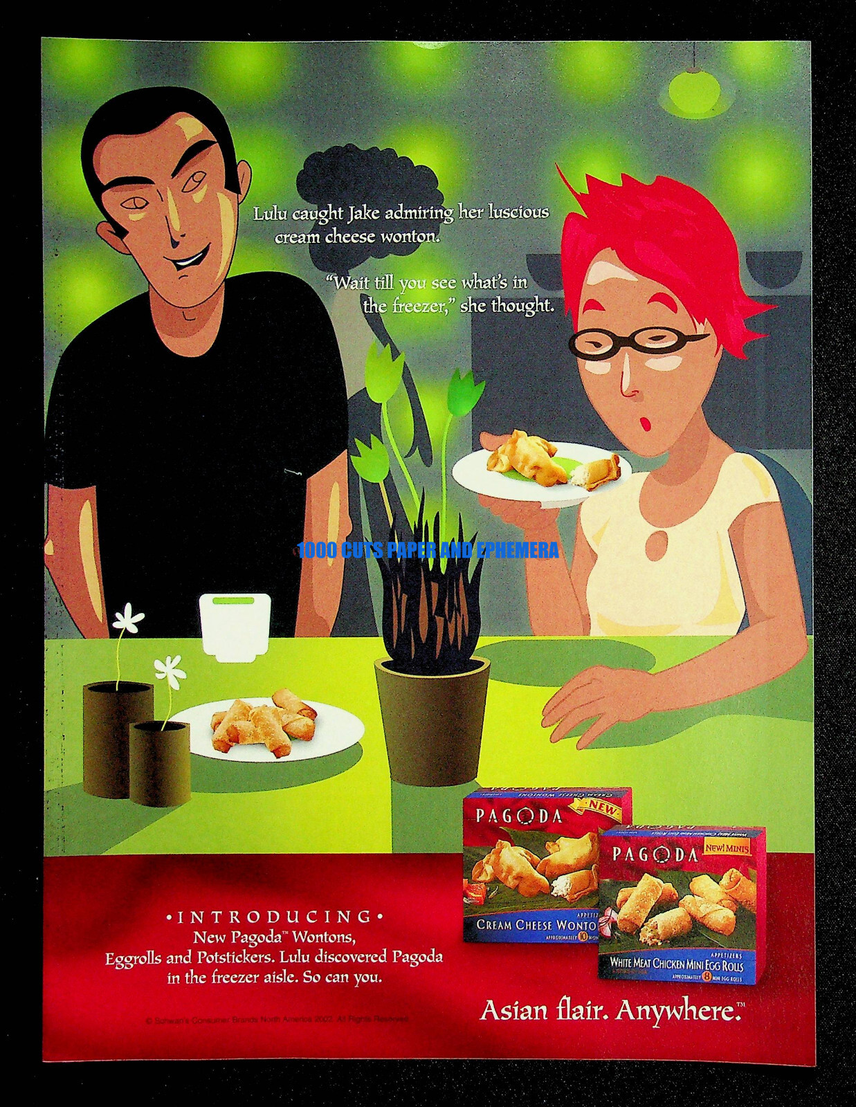 Pagoda Wontons & Eggrolls 2002 Trade Print Magazine Ad Poster ADVERT | eBay
