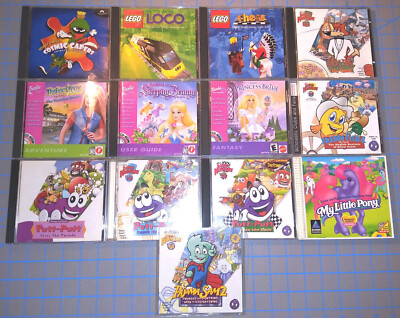 Kids CD Rom Educational Games - Pick & Choose - Junior Adventure Disney ...