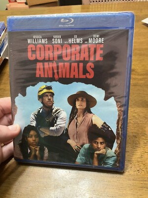Corporate Animals (Blu-ray, 2019) NEW, Demi Moore, Ed Helms, Karan Soni ...