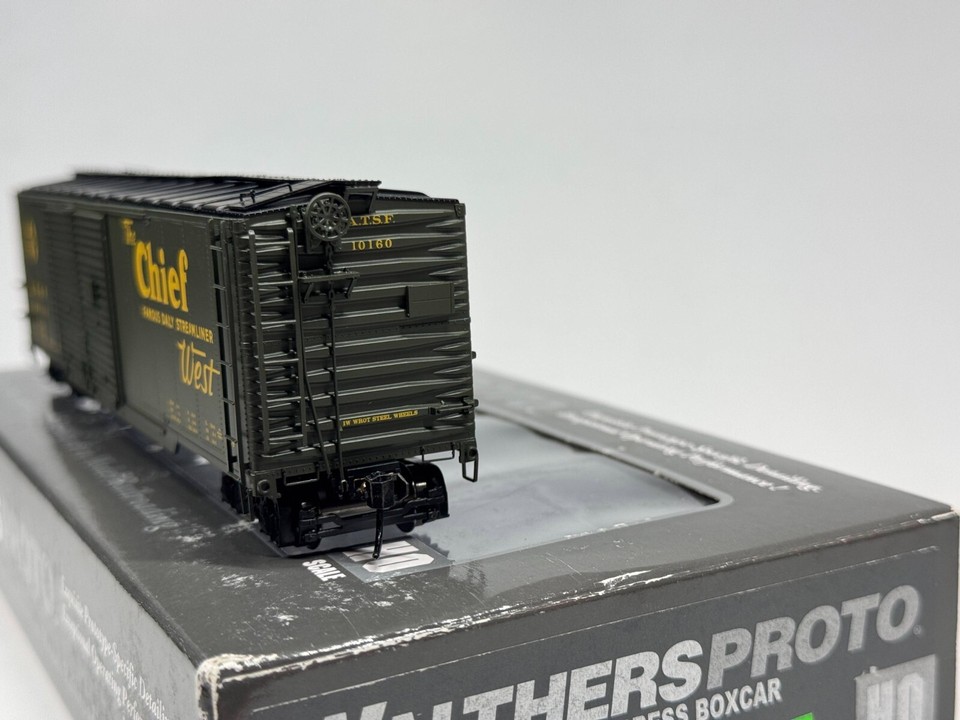 Walthers Proto HO ATSF Santa Fe 50' AAR Double Door Express Boxcar | eBay