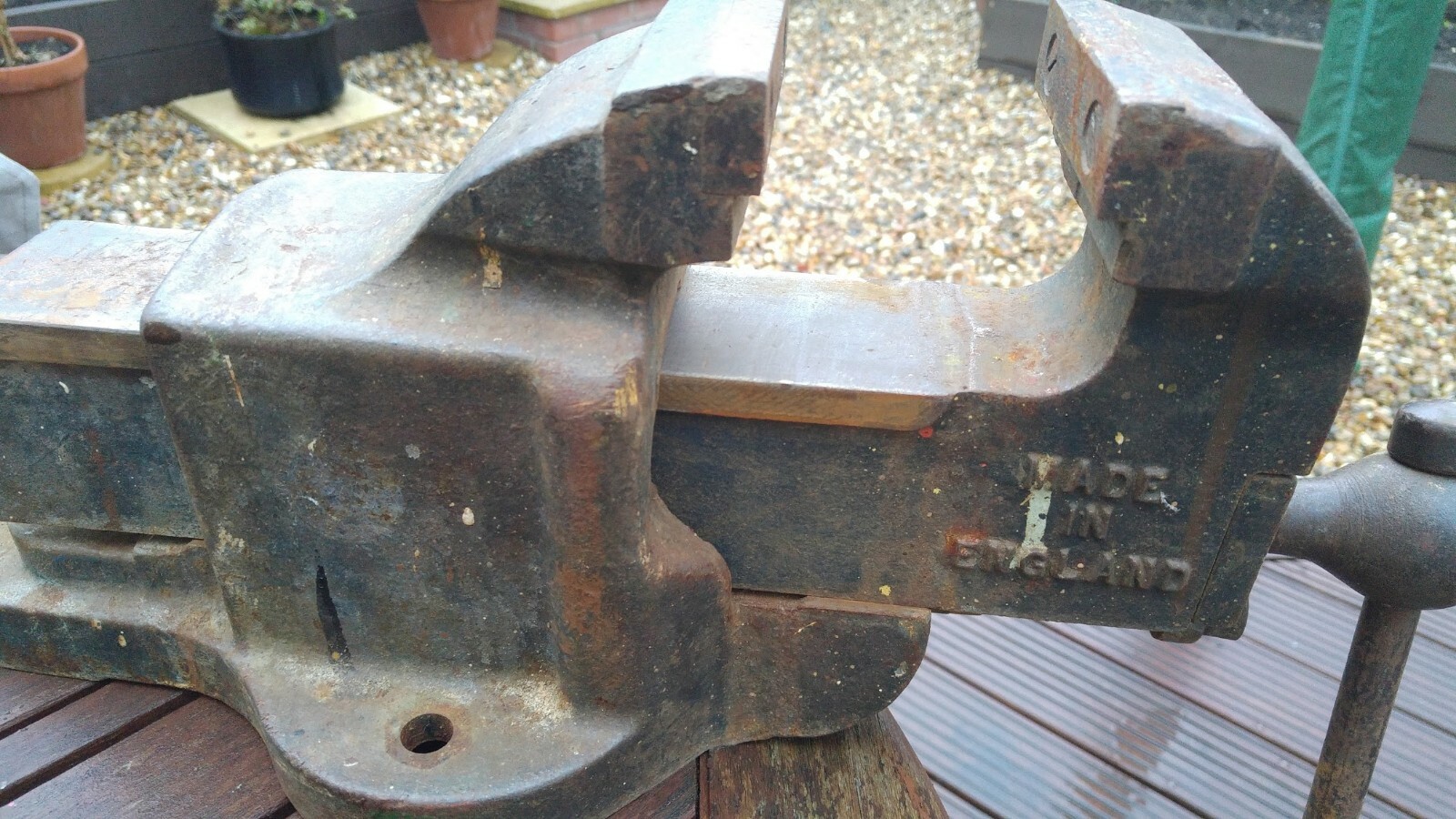 Record Vice Vise oil decal sticker for restorations vintage tools | eBay