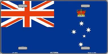 Victoria Flag Metal Novelty License Plate Tag LP1913 | eBay