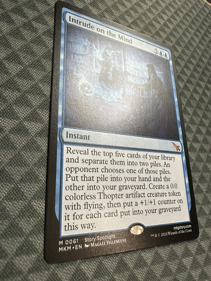 MTG Intrude on the Mind #0061 Mythic Murders at Karlov Manor (MKM ...