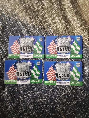 NYPD 2025 UNSIGNED COLLECTIBLE PBA CARDS | eBay