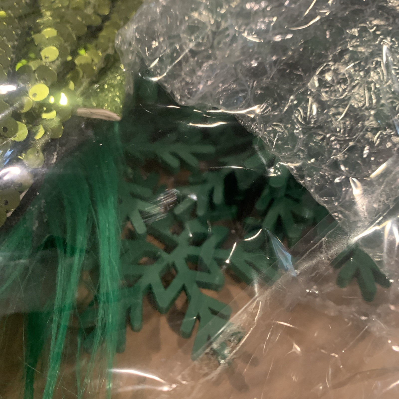 24 Pcs Large Cone Christmas Trees with Snowflakes Set, 14'' 11'' 8 ...