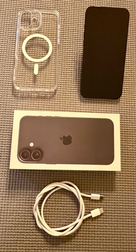 Apple iPhone 16 Plus 256GB Black Open Box Factory Unlocked w/ Orig. Box ...