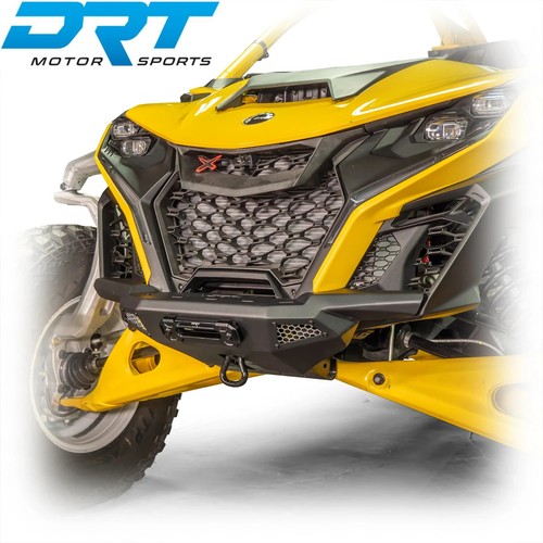 DRT Front Bumper Guard W Mesh Inserts Black Fits: CAN-AM MAVERICK R ...
