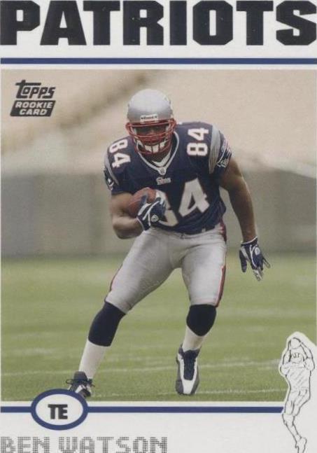 2004 Topps - Ben Watson #342 (RC) for sale online | eBay