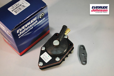 OEM New Johnson Evinrude Outboard Fuel Pump 438556 with Gasket BRP/OMC ...