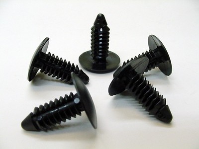 Buick 5pcs 1/4" 6mm Bumper Nylon Plastic Push Retainers Fasteners Clips ...
