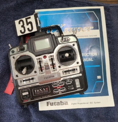 FUTABA T6XAS 6 Channel Controller PCM 1024 PCM/PPM Selectable ...