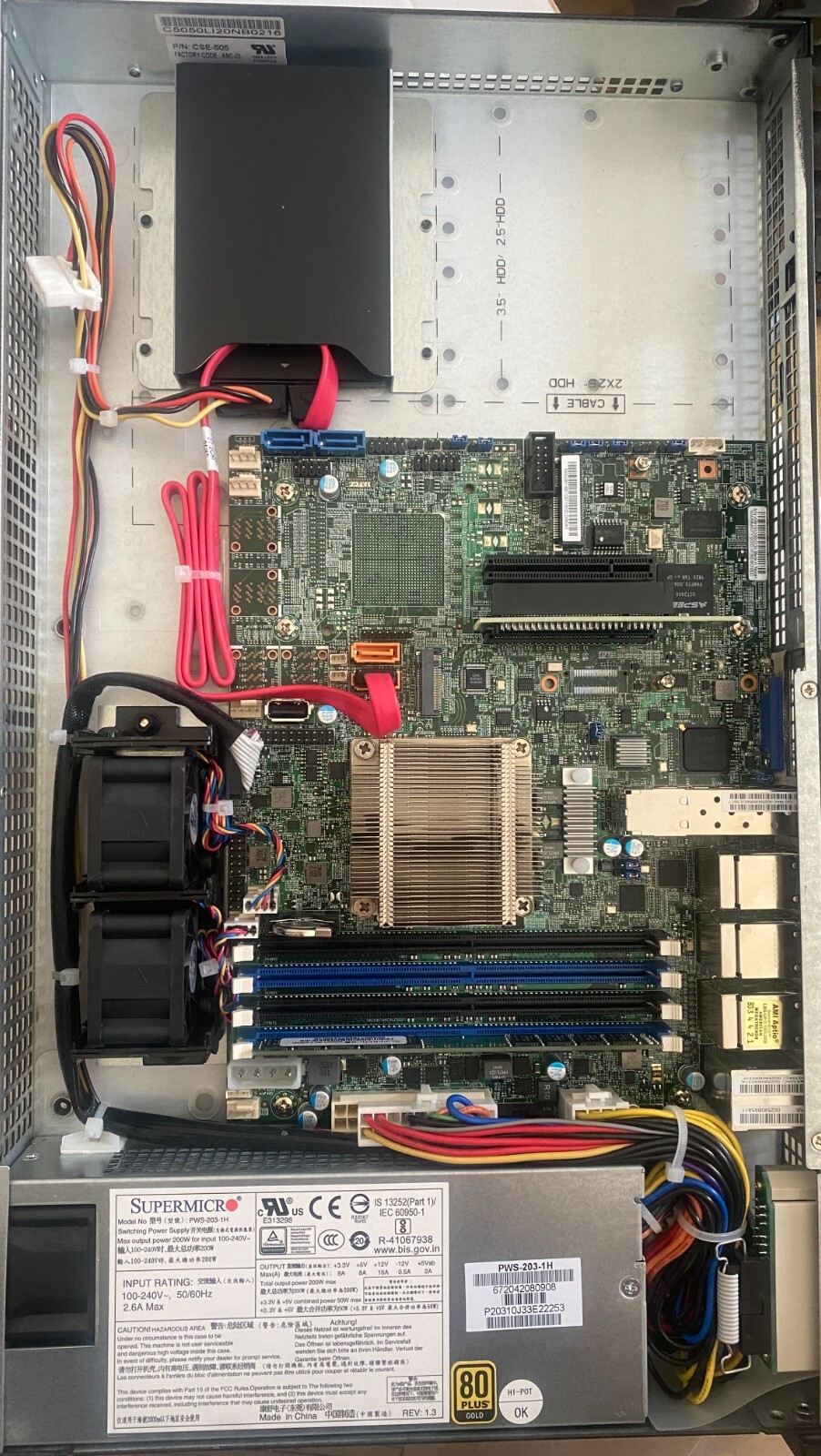 BrandNew Server SYS-5018D-FN8T SuperMicro 16GB +240GB +Xeon D-1518 RRP ...