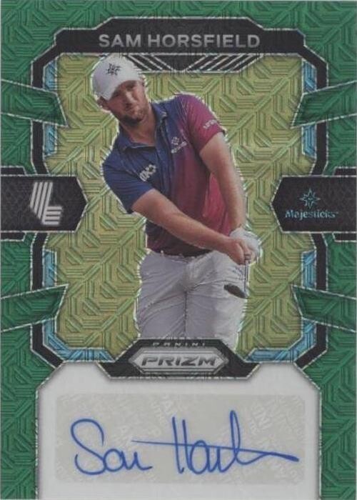 2024 Panini Prizm Liv Golf - Signatures Sam Horsfield #SIG-SHO Green ...