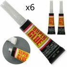 2/6/12pcs Super Glue Surface Insensitive Extra Strong Adhesive Fast ...