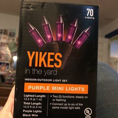 yikes purple mini lights 70 lights | eBay