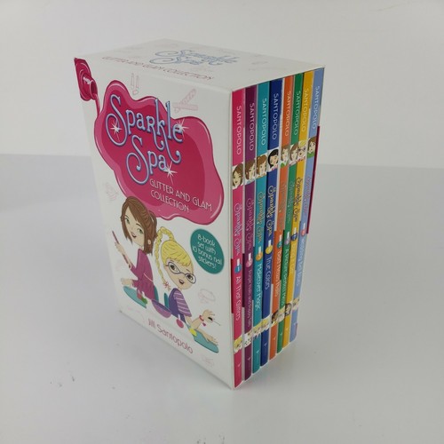 Sparkle Spa Glitter and Glam Collection 8-book set Jill Santopolo ...