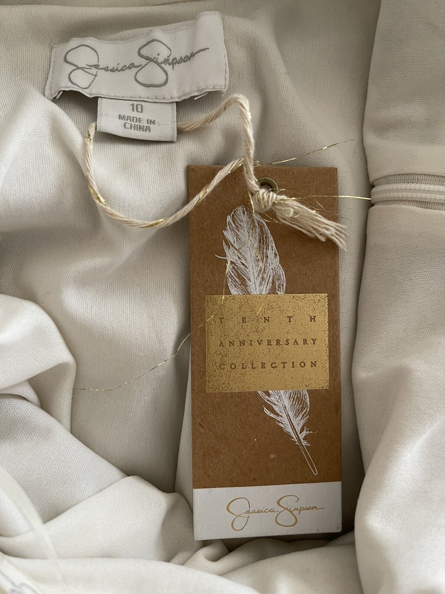 Jessica Simpson Gold Wedding Dress