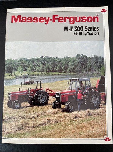 MASSEY-FERGUSON MF 300 SERIES TRACTOR sales brochure Vintage Nice ...