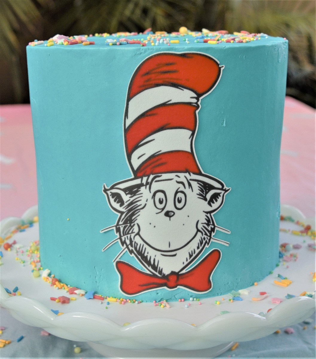 Cat In The Hat Cake Toppers For Birthdays