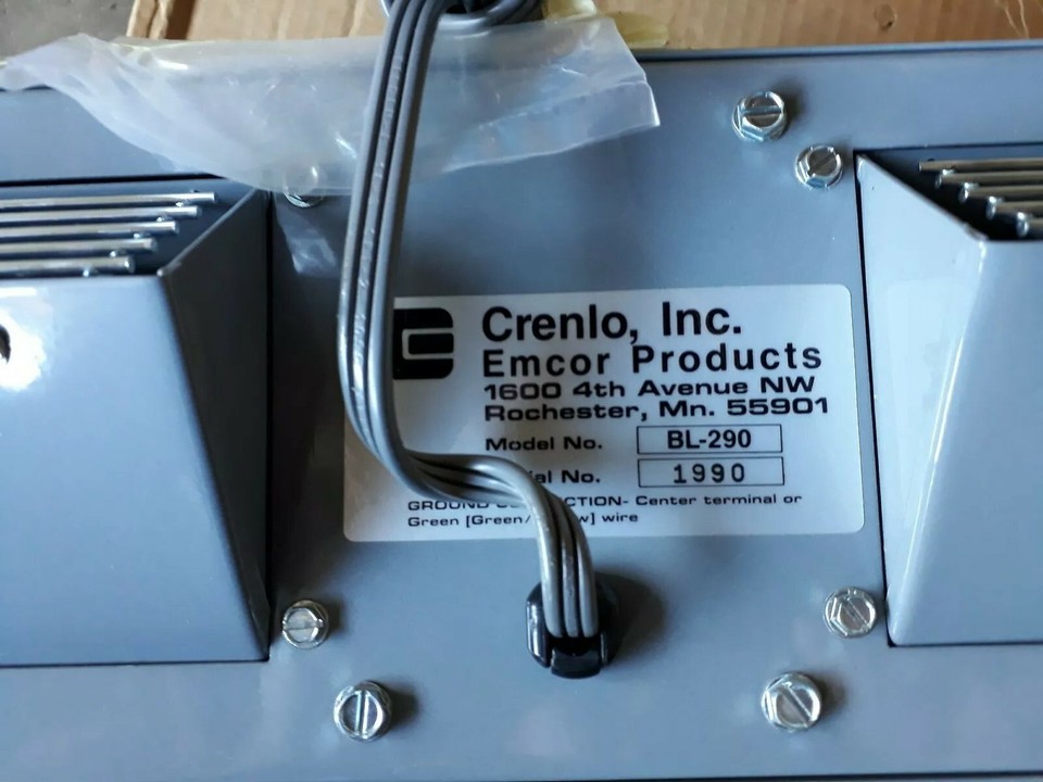 Crenlo Inc Emcor Products BL-290 Modular Enclosure Systems | eBay