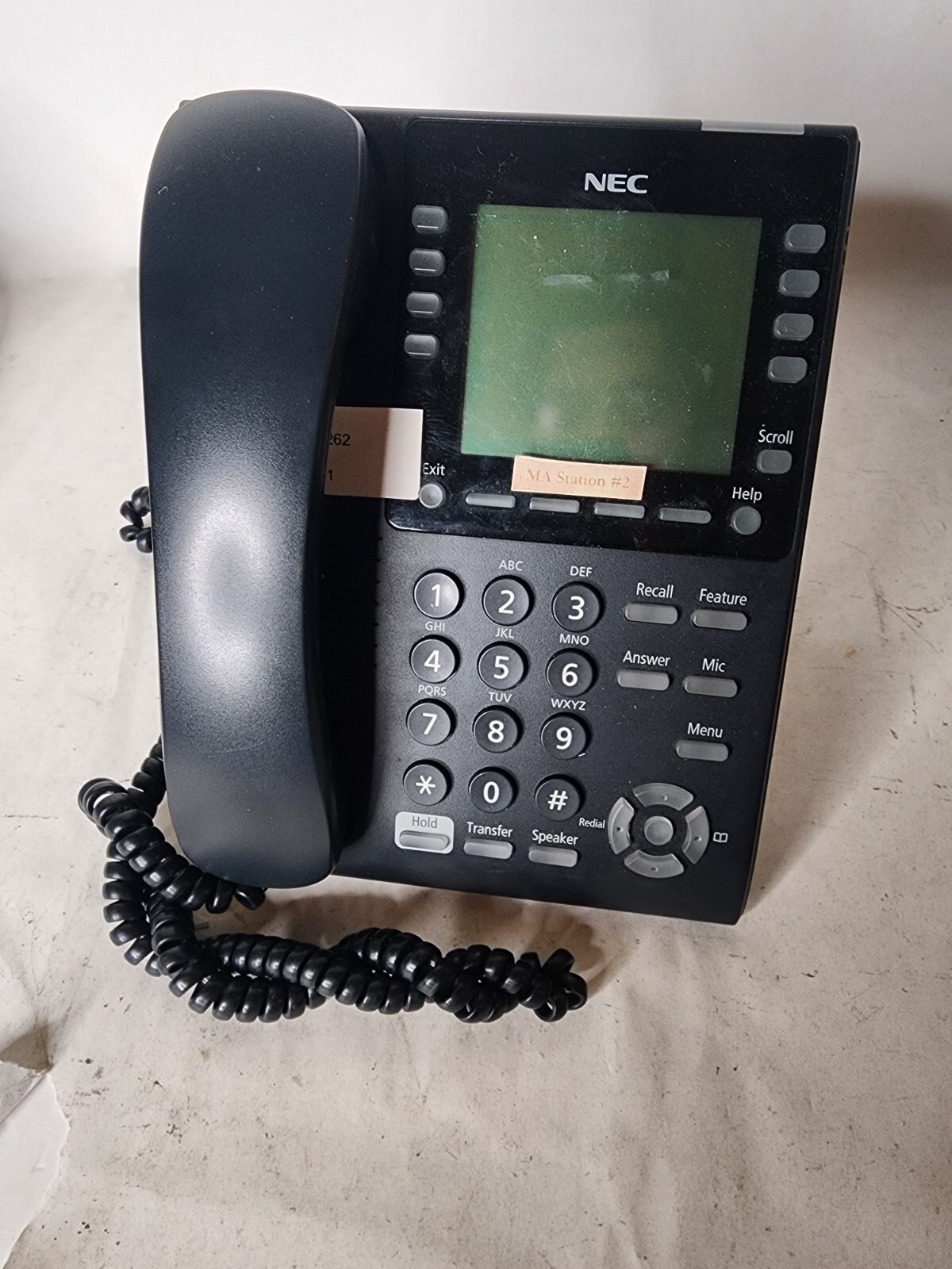 NEC ITY-8LDX-1 (BK) DT820 8-Button IP Display Endpoint for sale online ...