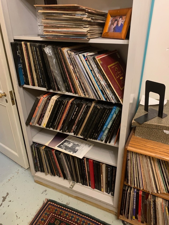 Classical Music vinyl records lot of 1188 records, private collection ...
