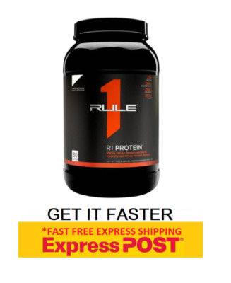 RULE 1 PROTEIN R1 PROTEIN 2LBS RULE 1 RULE ONE ISOLATE HYDROLYZED LEAN ...