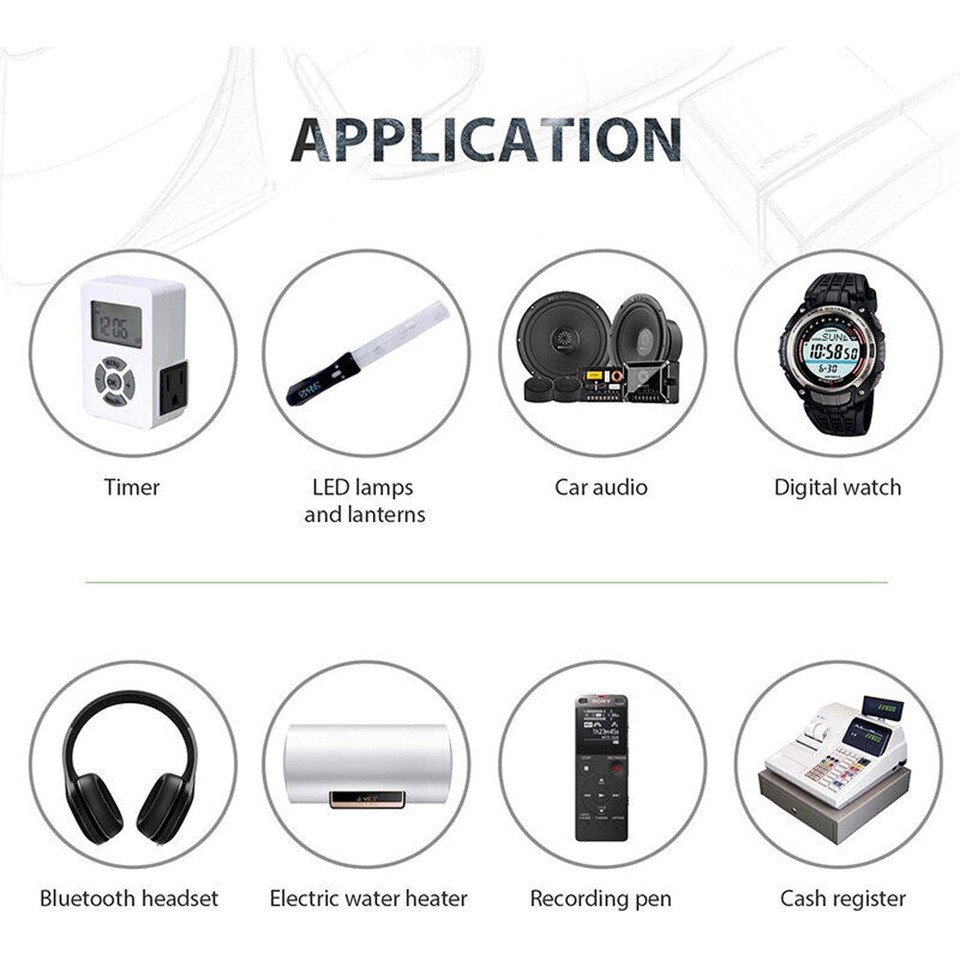 20pc LR44 SR44W 357 357A SR44SW G13 V357 L115 Alkaline Battery 1.5V ...