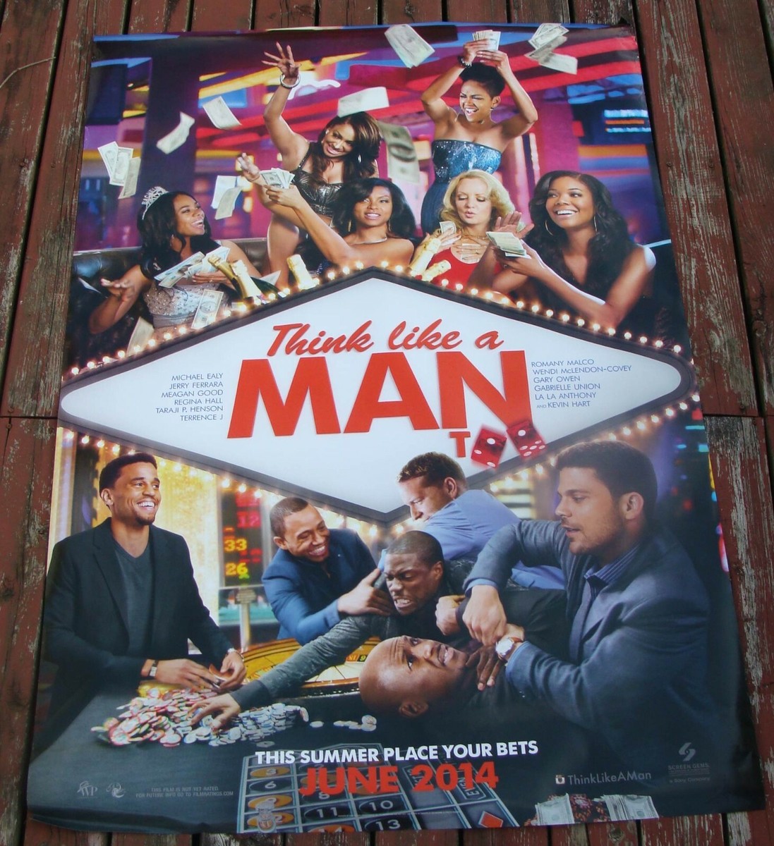 Think Like A Man 2 Movie Poster New Think Like A Man Too (DVD)