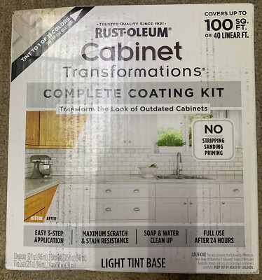 Rust-Oleum Cabinet Transformations Light Color Tint Base Cabinet Kit | eBay