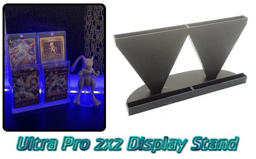Ultra Pro One-Touch 2x2 Display Stand Card Holder (holds 4 cards ...