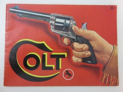 Vintage 1950s Colt Firearms Pistol Handgun Catalog Gun Dealer Book | eBay