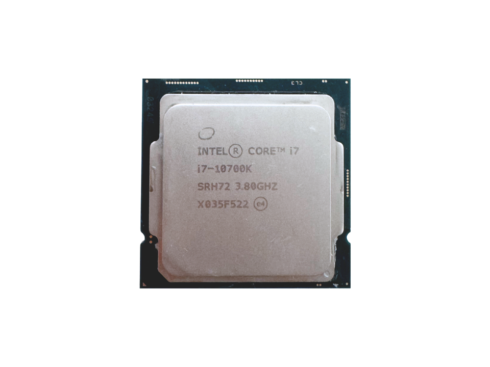 Intel Core i7-10700K, LGA 1200, 3.80 GHz base clock, 5.10 GHz Turbo, 8 ...