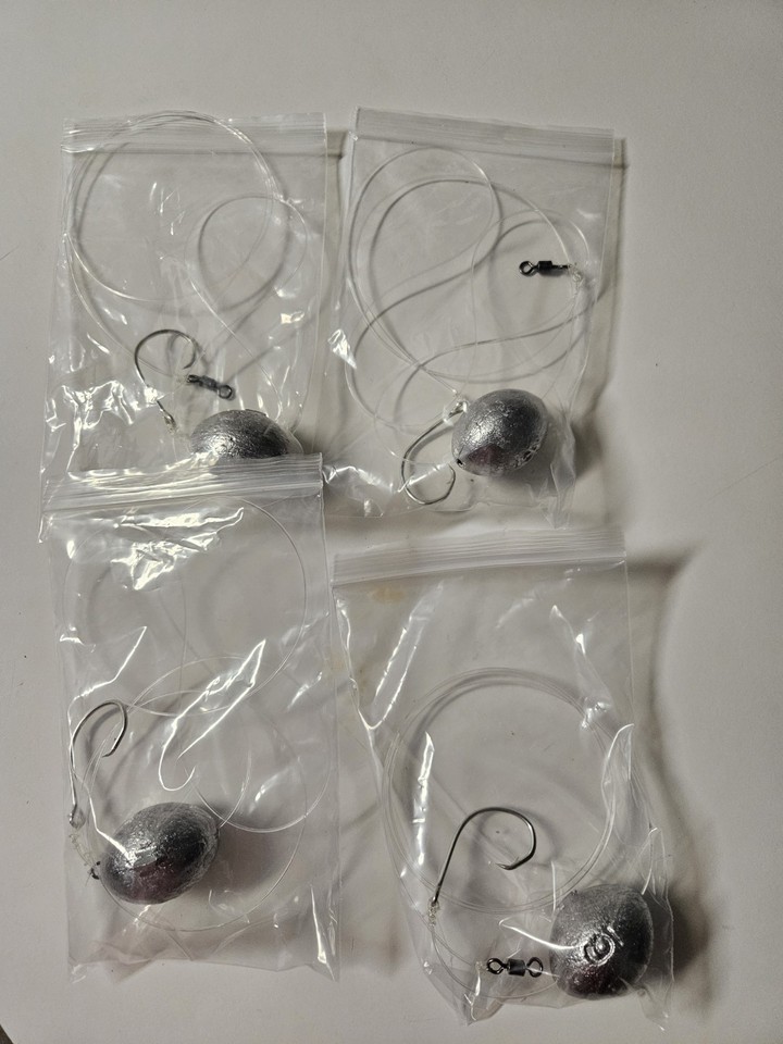 Saltwater KNOCKER RIGS Bottom Fishing Rigs (4 Pack) Snapper Grouper ...