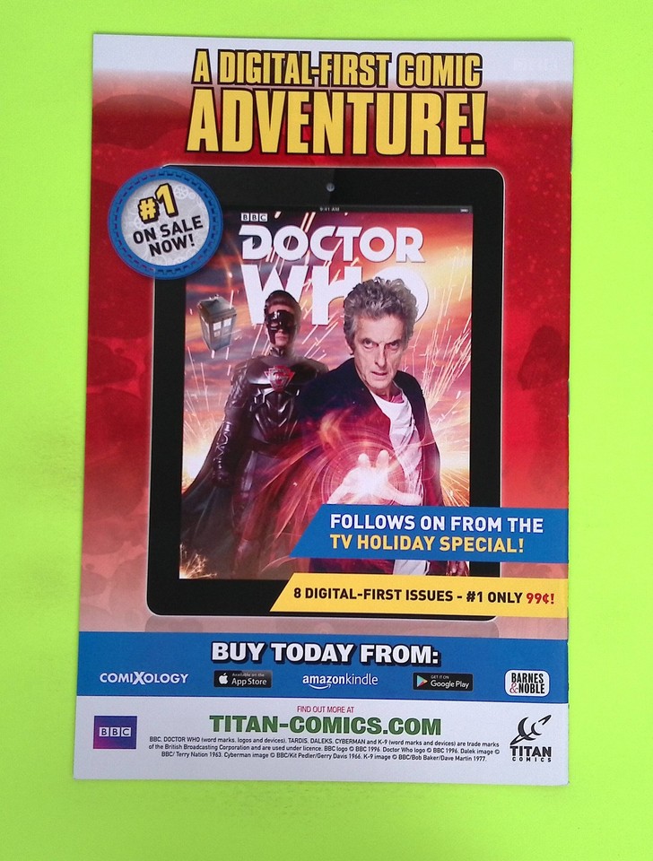 Doctor Who The 11th Doctor - Year Three #1 2017 Titan Comics High Grade ...