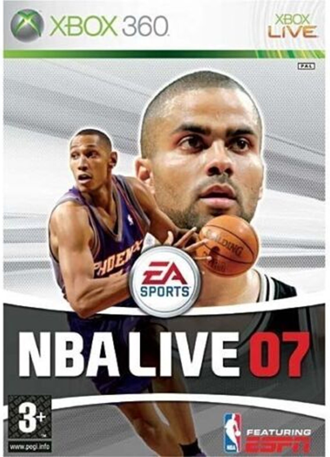 NBA Live 07 (Microsoft Xbox 360, 2006) - European Version for sale ...