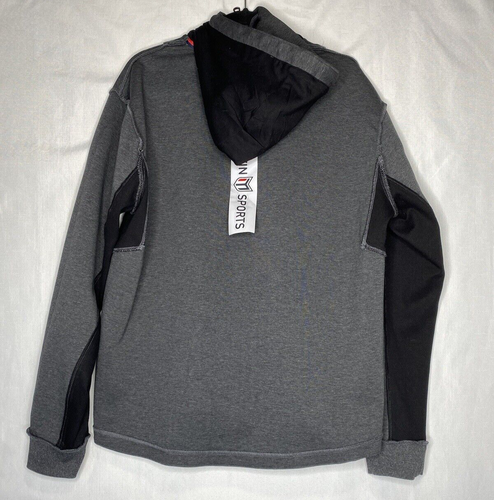 Marwin Sports Full Zip Hoodie Jacket Men’s XL Regional Gray/Black ...