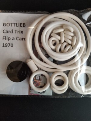 Kit Elastiques Flipper - CARD TRIX - FLIP A CARD - GOTTLIEB - Pinball ...