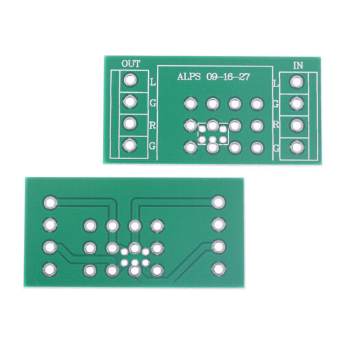2PCS Potentiometer PCB Board For Amplifier PCB For ALPS 09 Type 16 Type ...
