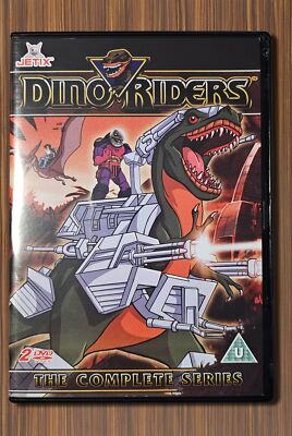 DINO RIDERS DVD The Complete Series Region 2 Dinosaur 80s 2 Discs ...