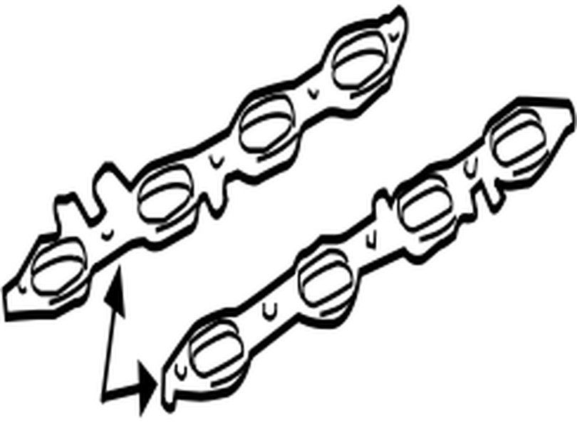 17171-50020 Toyota Gasket, intake manifold to head, no.1 1717150020 ...