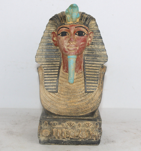 EGYCOM ANCIENT EGYPTIAN King TUT ANKH AMON Greatest Haed Mask (HG-AU ...