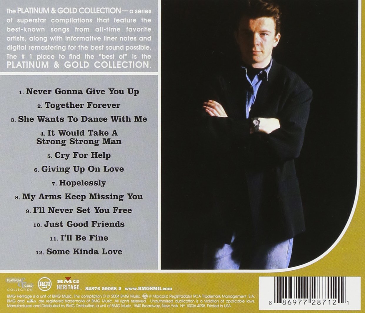 Astley, Rick Platinum & Gold Collection (CD) 886977287121 | eBay