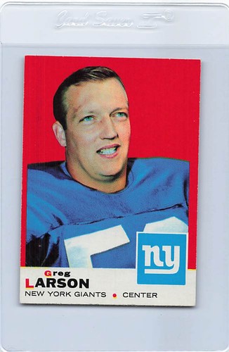 1969 Topps #106 Greg Larson Giants NM/MT *DA-D7950 | eBay