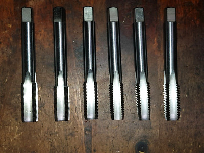 6x UN HSS Hand Tap set 3/8: UNC UNF UNEF UNS X tpi 16 24 32 20 27 28 | eBay
