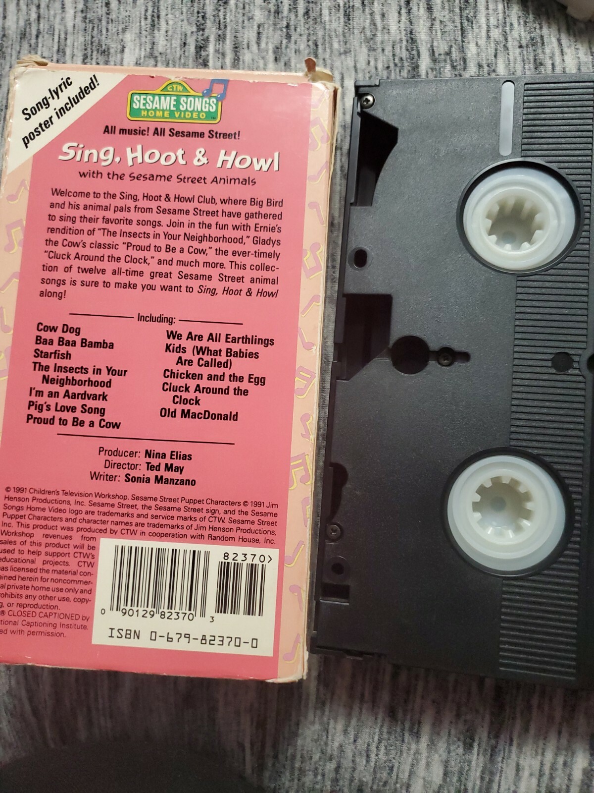 Sesame Street Sing Hoot and Howl VHS vintage | eBay