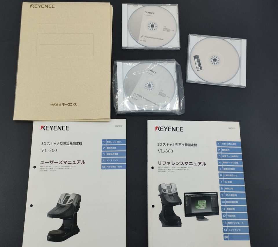 KEYENCE 3D scanner type coordinate measuring machine VL-300 used | eBay