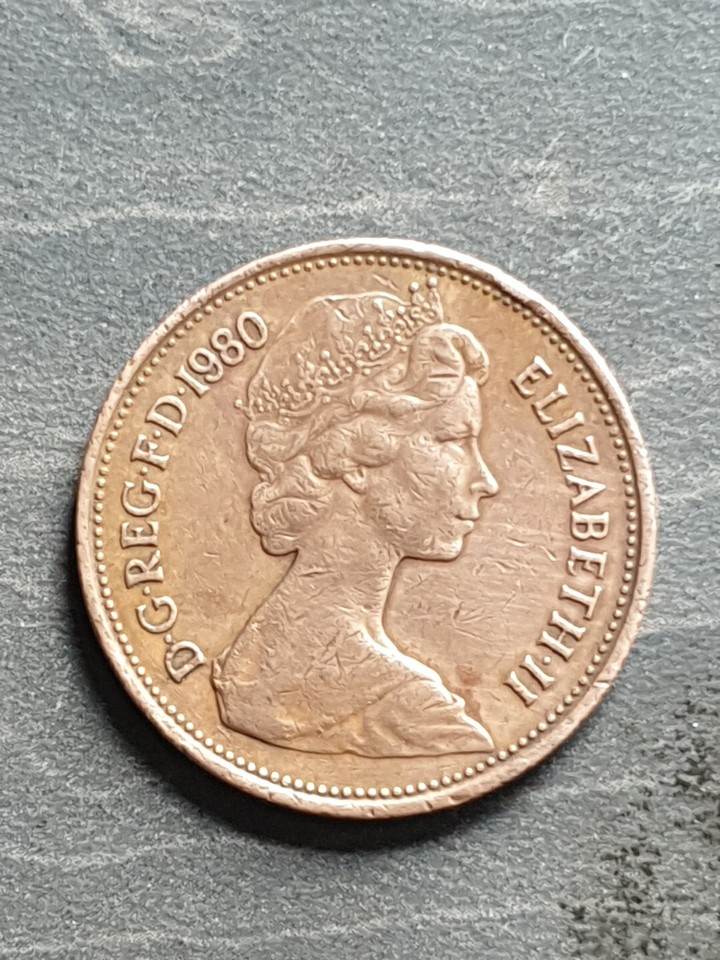 1980 2p Coin - New Pence Coin 1980 Rare | eBay UK