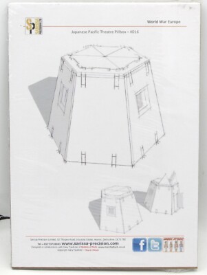 Sarissa Precision K016 Japanese Pacific Theatre Pillbox (World War) WW2 ...
